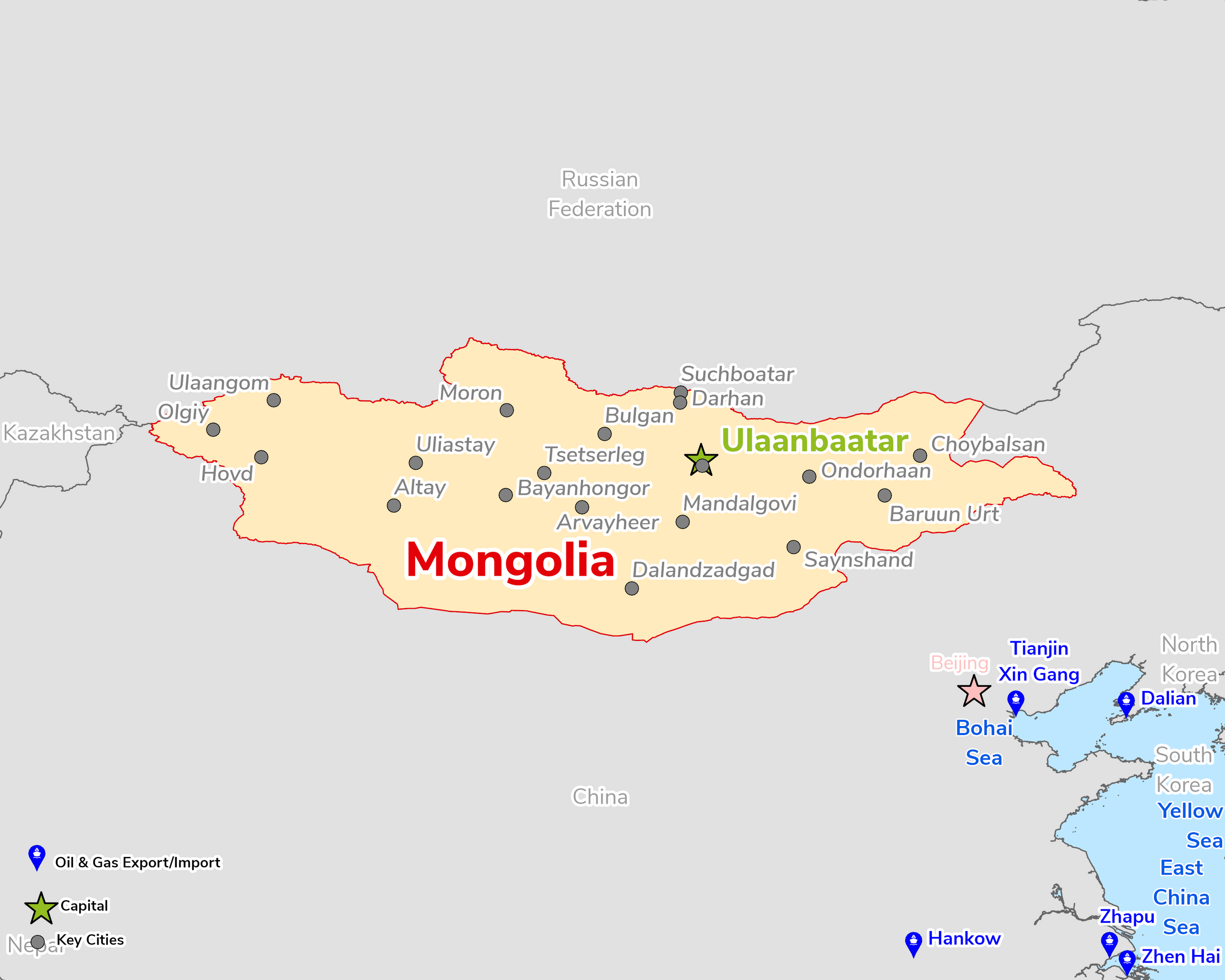 Oil & Gas Advisors - Country: Mongolia