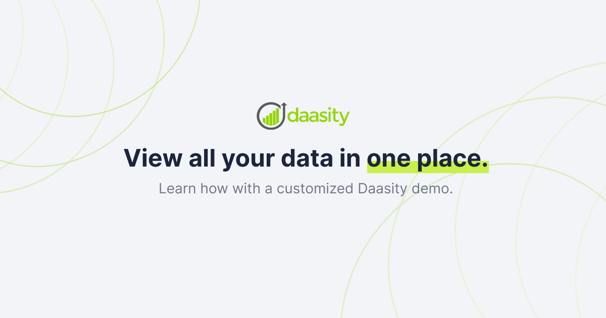 Sign-Up - Daasity - DTC ecommerce analytics