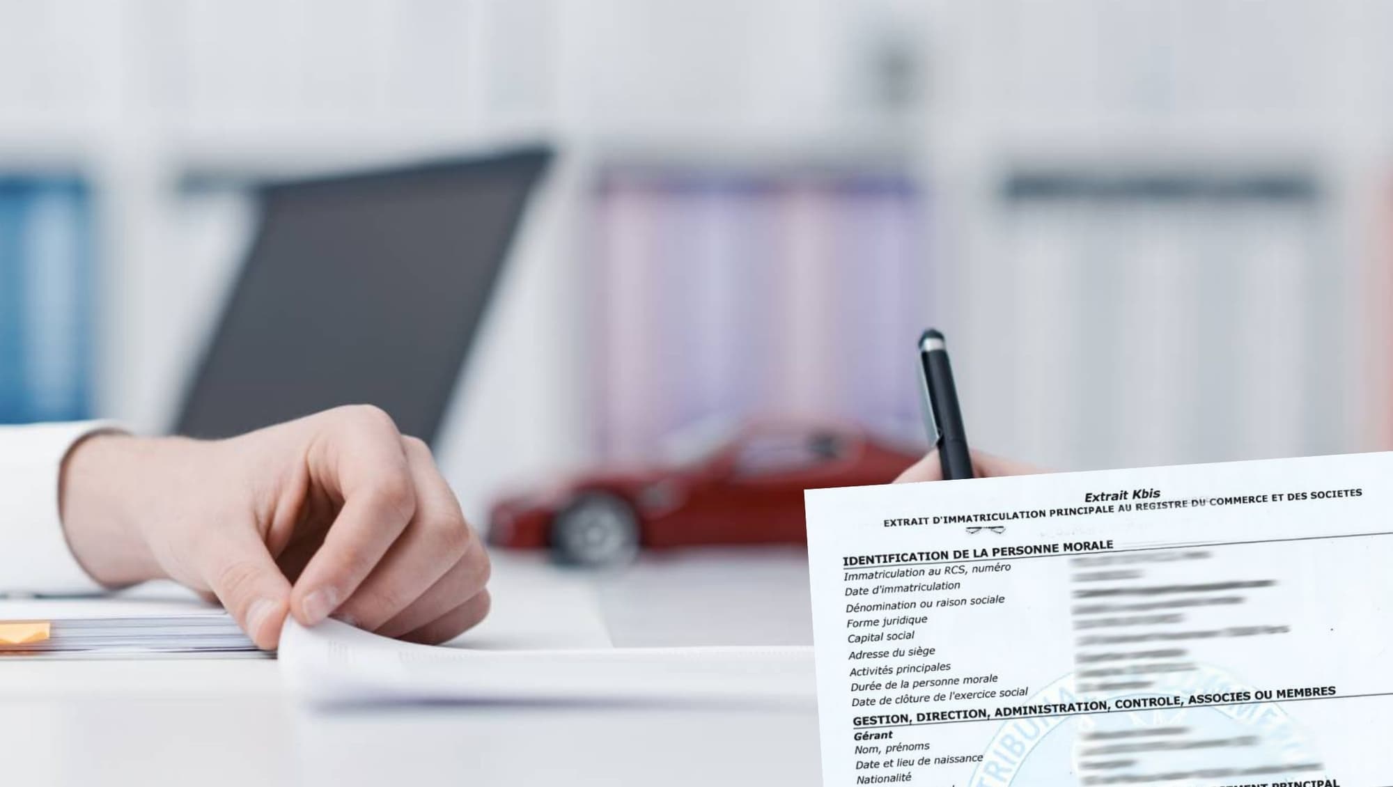 KBIS par numéro SIRET ou SIREN
