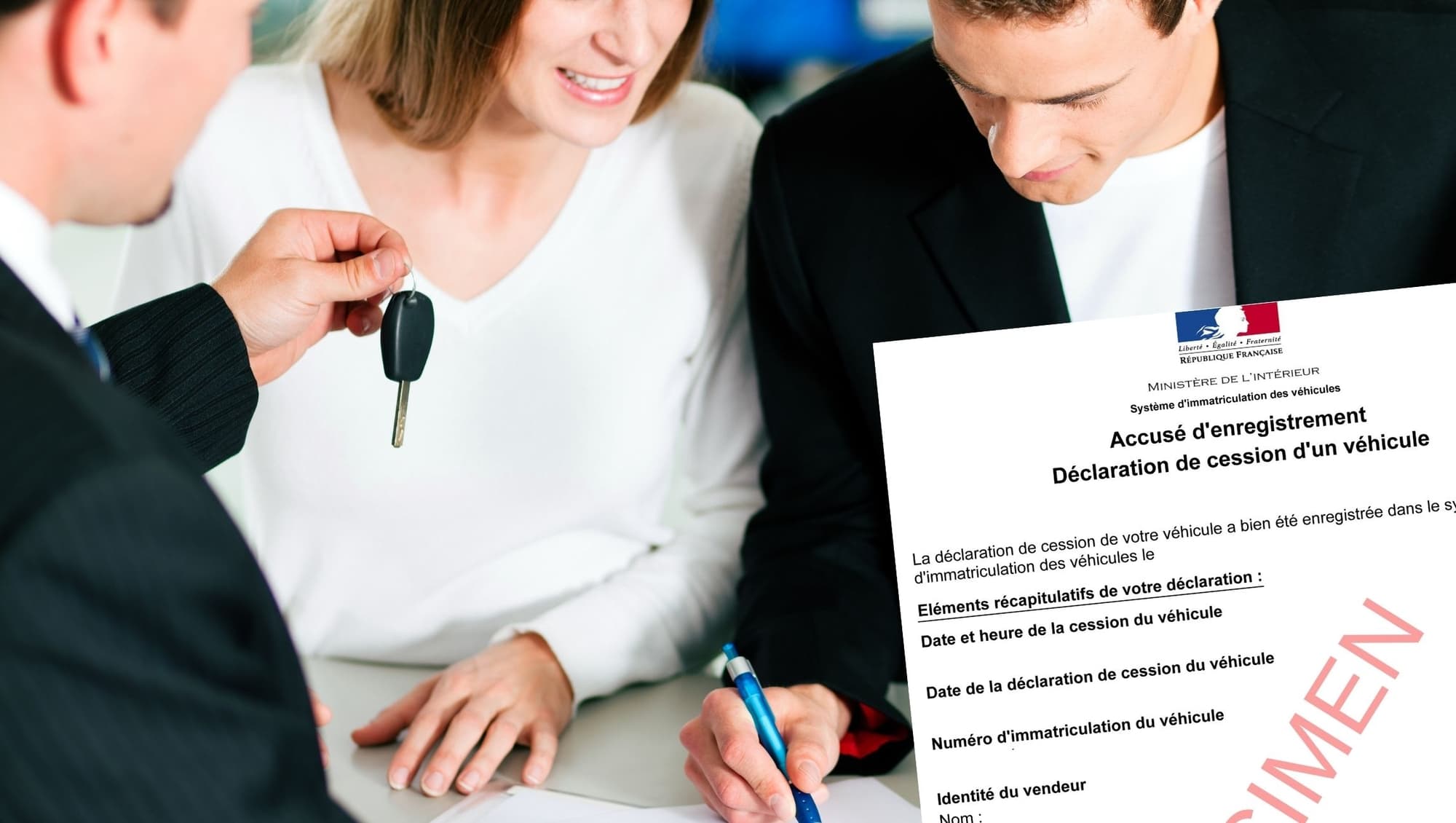 Vente véhicule : 4 points pour déclarer la cession sur l'ANTS