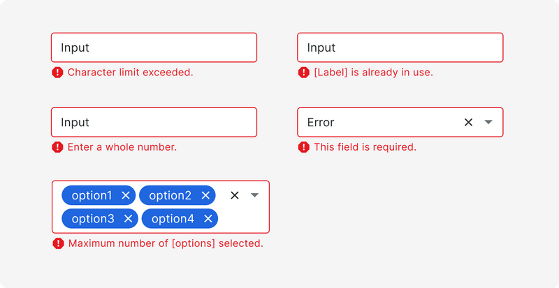 Writing In-Line Error Validation
