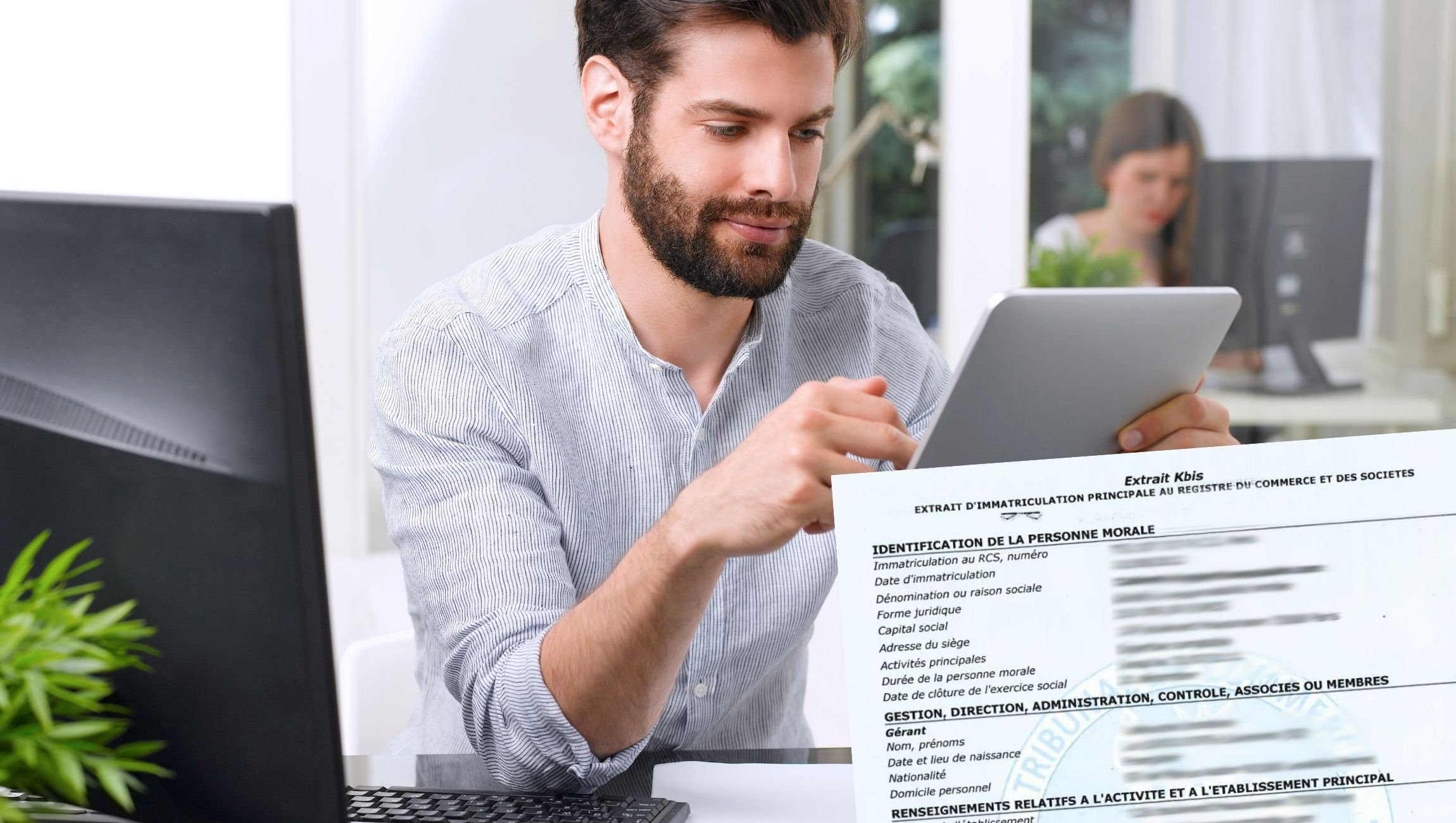 Extrait KBIS à jour de moins de 3 mois