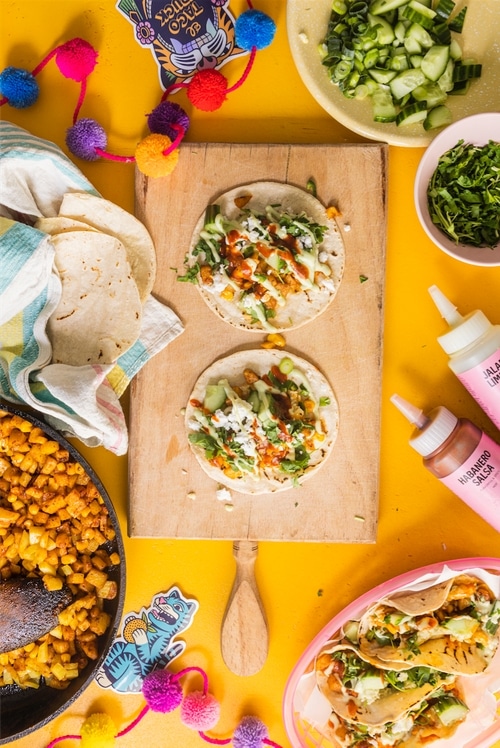 Taco med rostad sötpotatis | El Taco Truck