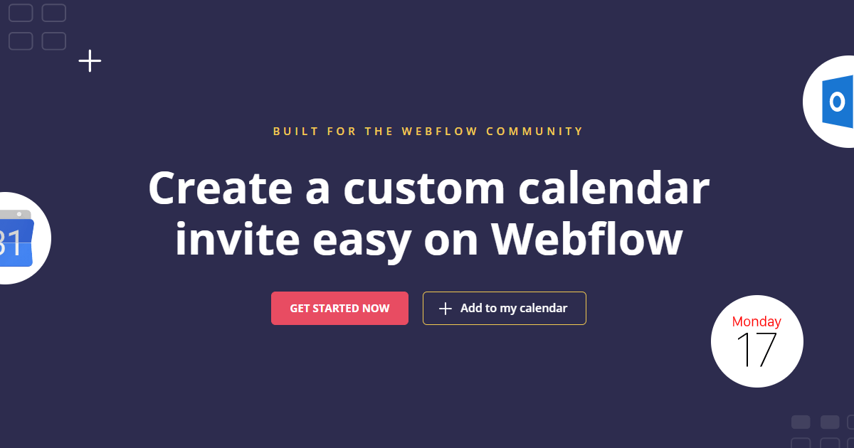 Cal-Invite for Webflow by Finsweet