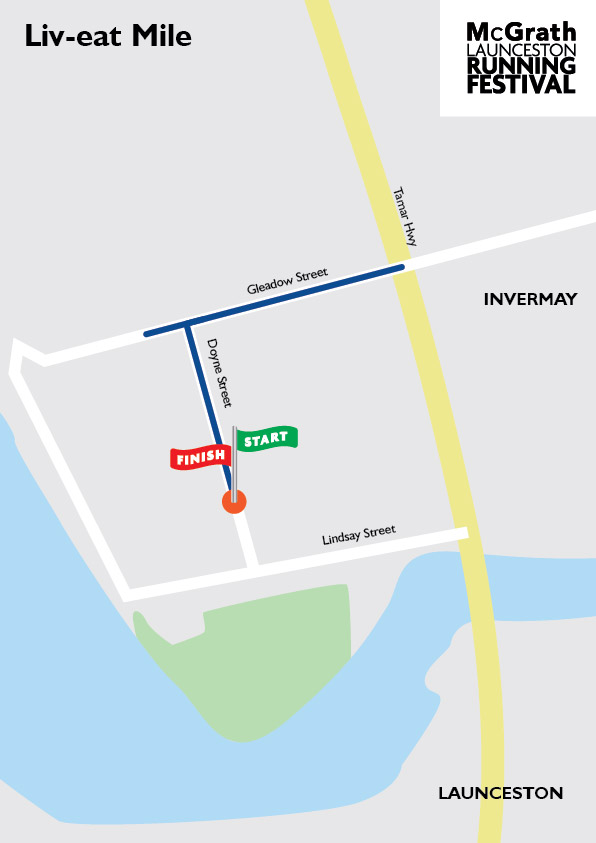 Liveat 1 Mile | Launceston Running Festival