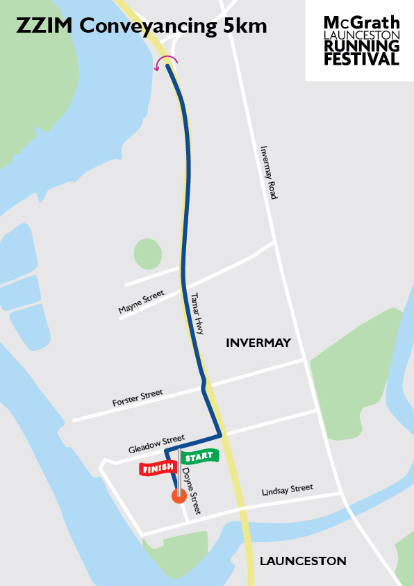 5km run or walk | Launceston Running Festival