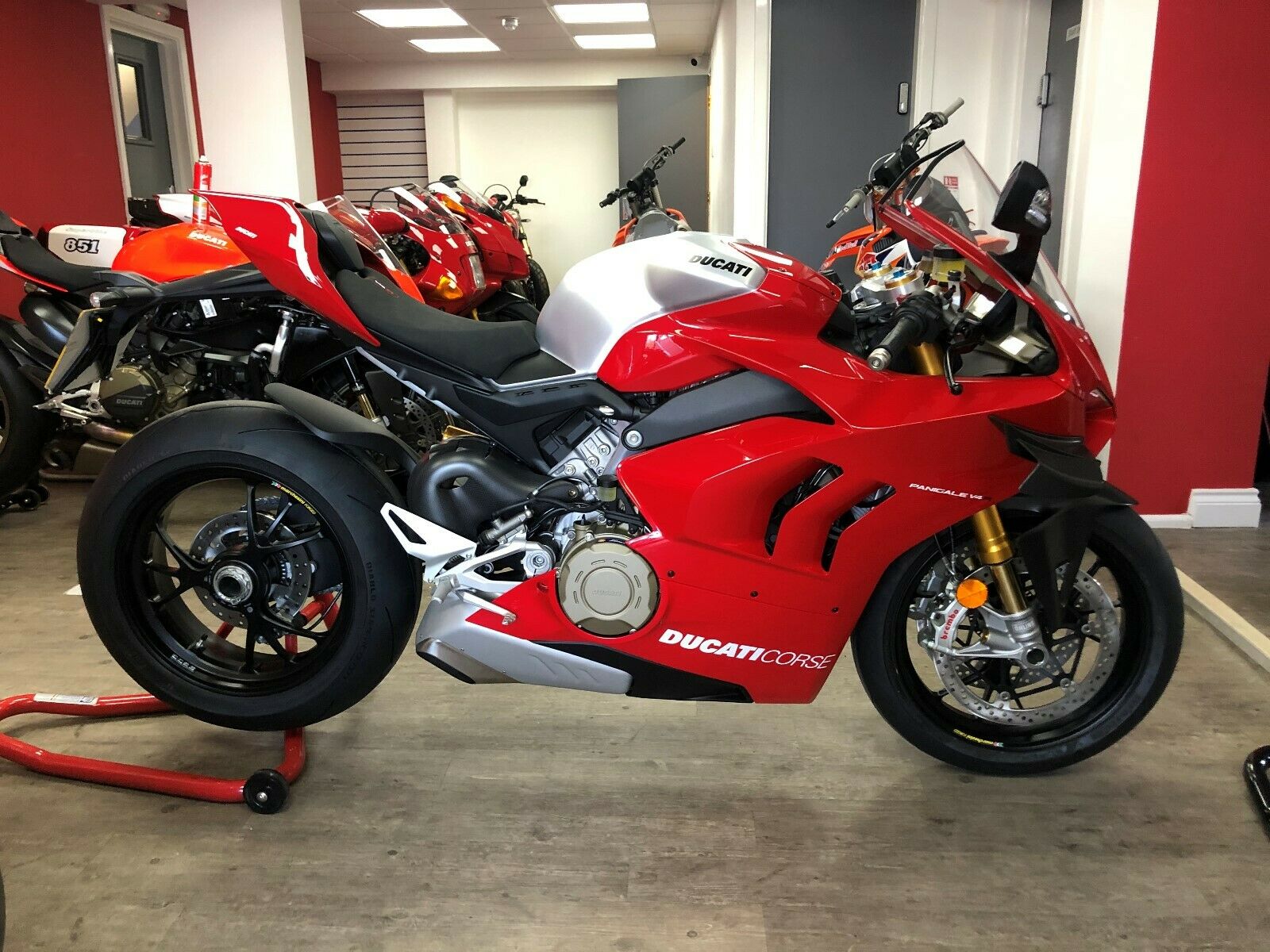 DUCATI PANIGALE V4R 2020 CORSE RACE TRACK BIKE PX SWAP 70 reg Ducati