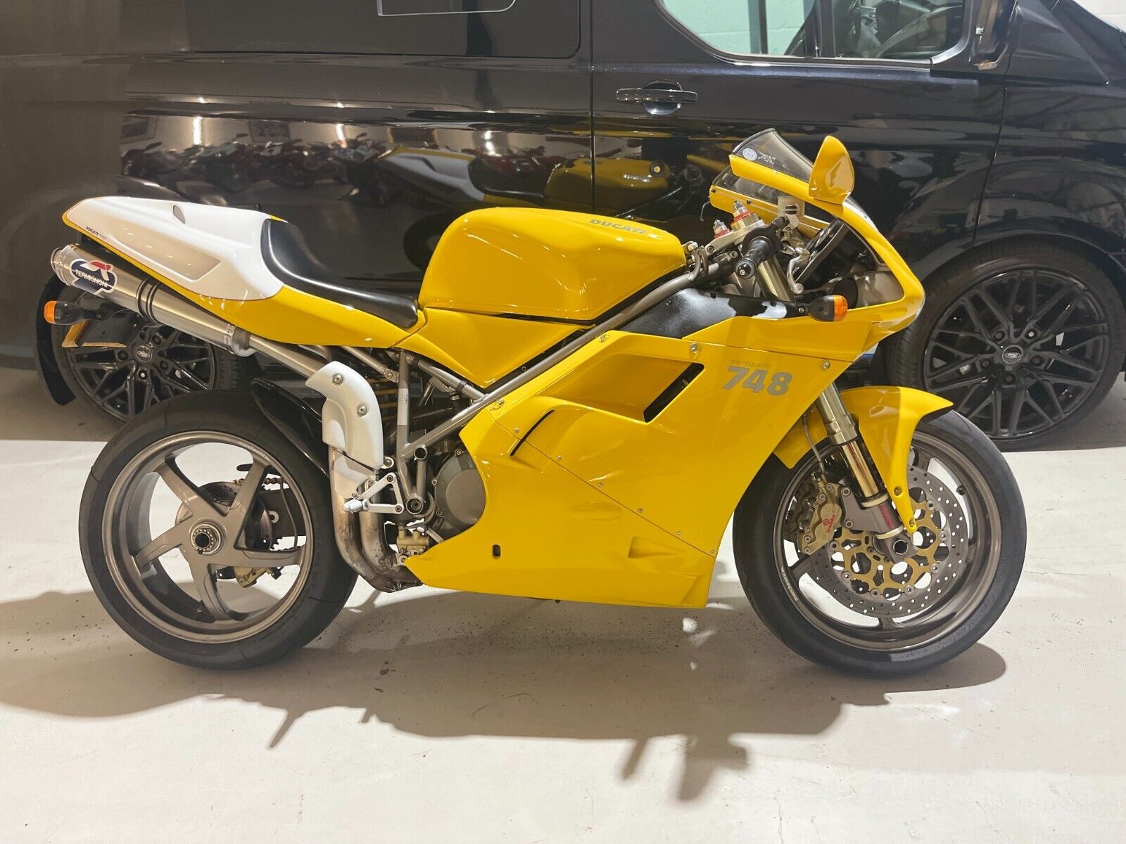 Ducati 748R 2001 Fantastic example 8K Miles UK BIKE TERMIS PX YELLOW DUCATI