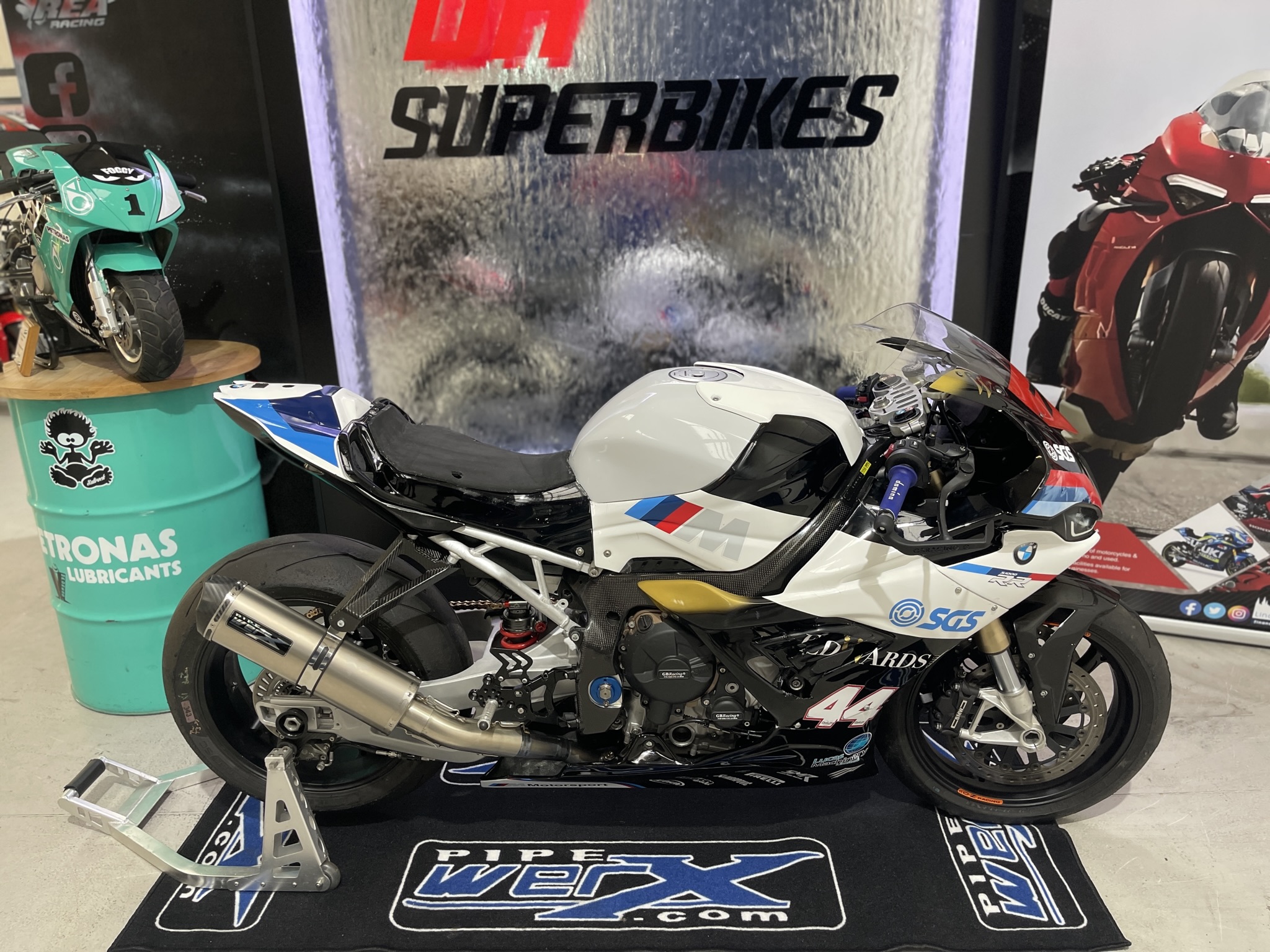 BMW S M 1000 RR ALPHA RACE BIKE S1000RR 2020/21 TRACKBIKE PX OZ WHEELS ...