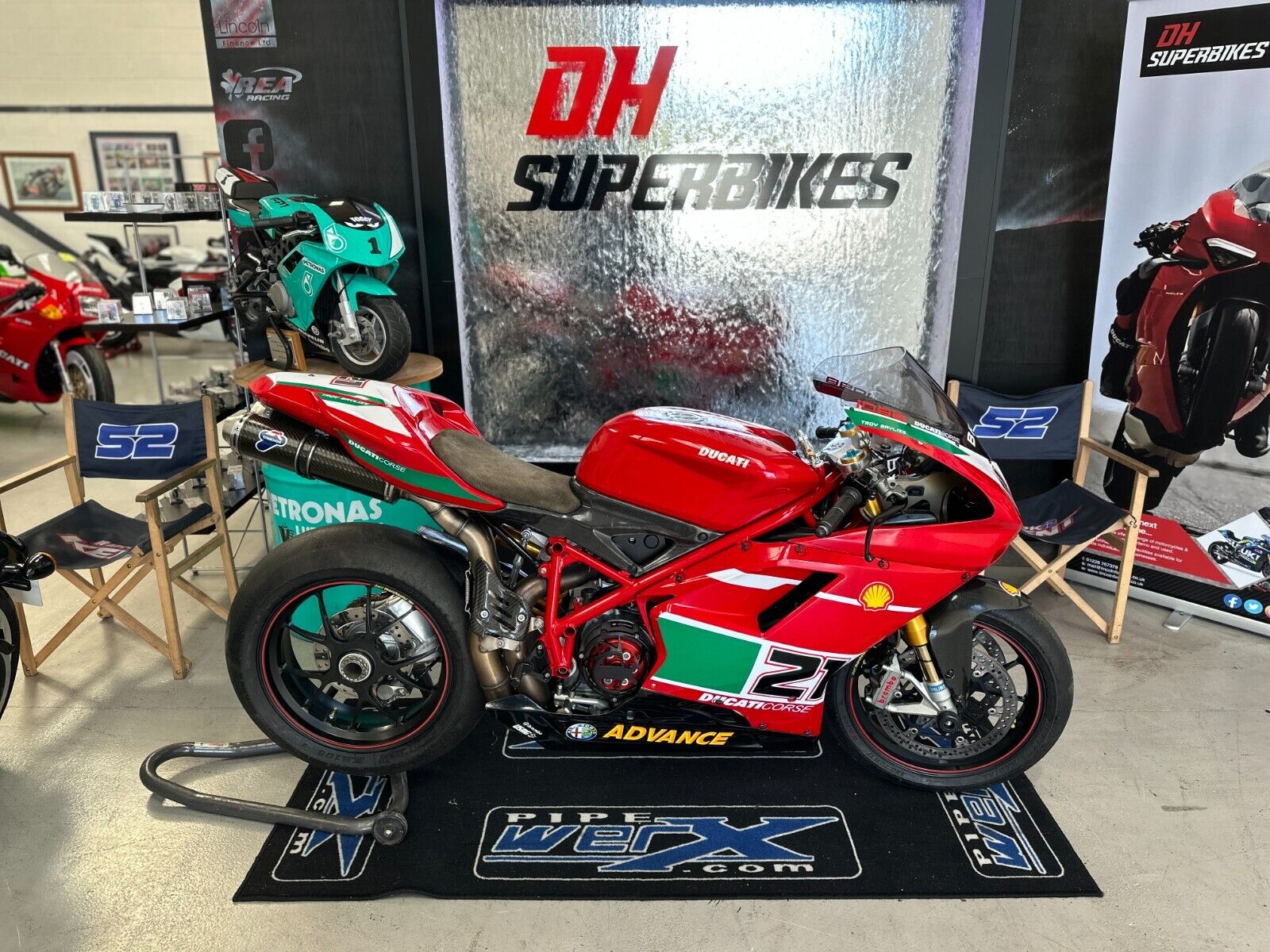2008 Ducati 1098s 4998 miles full Termignoni 70mm system Race Track ...