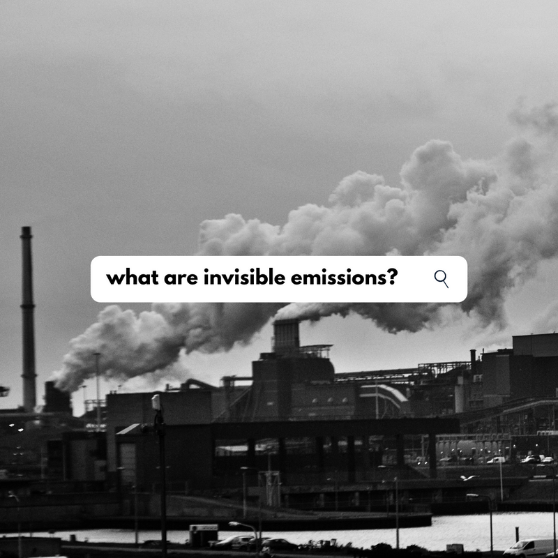 The Impact of “Visible” vs. “Invisible” Emissions