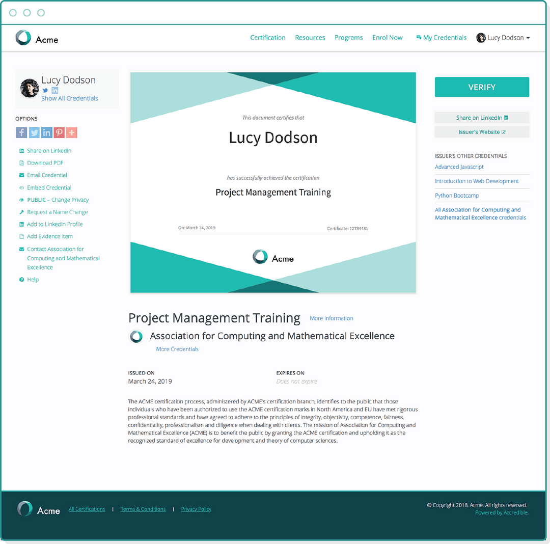 Home [www.accredible.com]