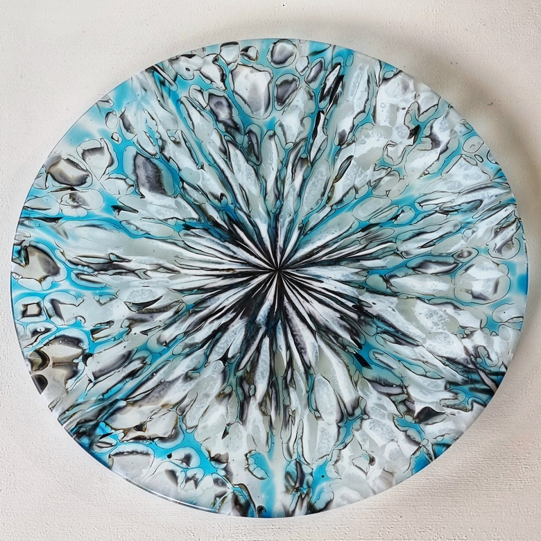 Glacial Flow | Artwork by Jill Matthew Glass