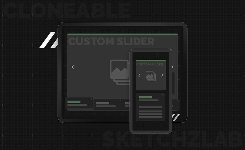 Custom Hero Slider | Webflow Cloneables | SketchzLab