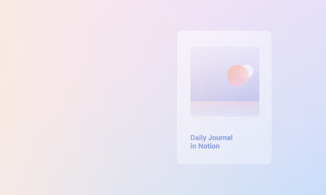 Daily Journal Template in Notion (Simple and Advanced)