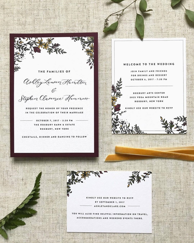 Wedding & Event Invitations
