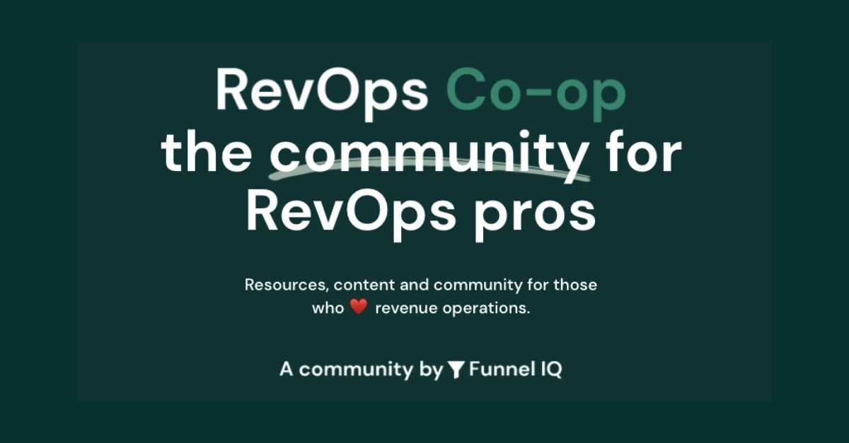 RevOps Co-op Blog