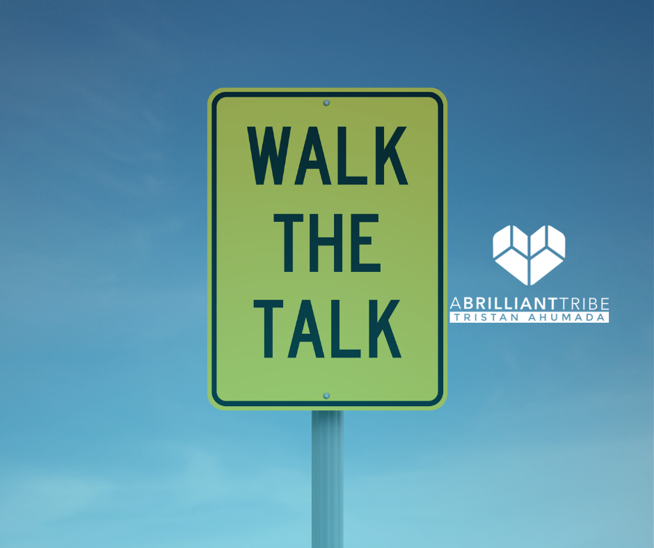 Walk the Talk: 12 Ways to Lead by Example