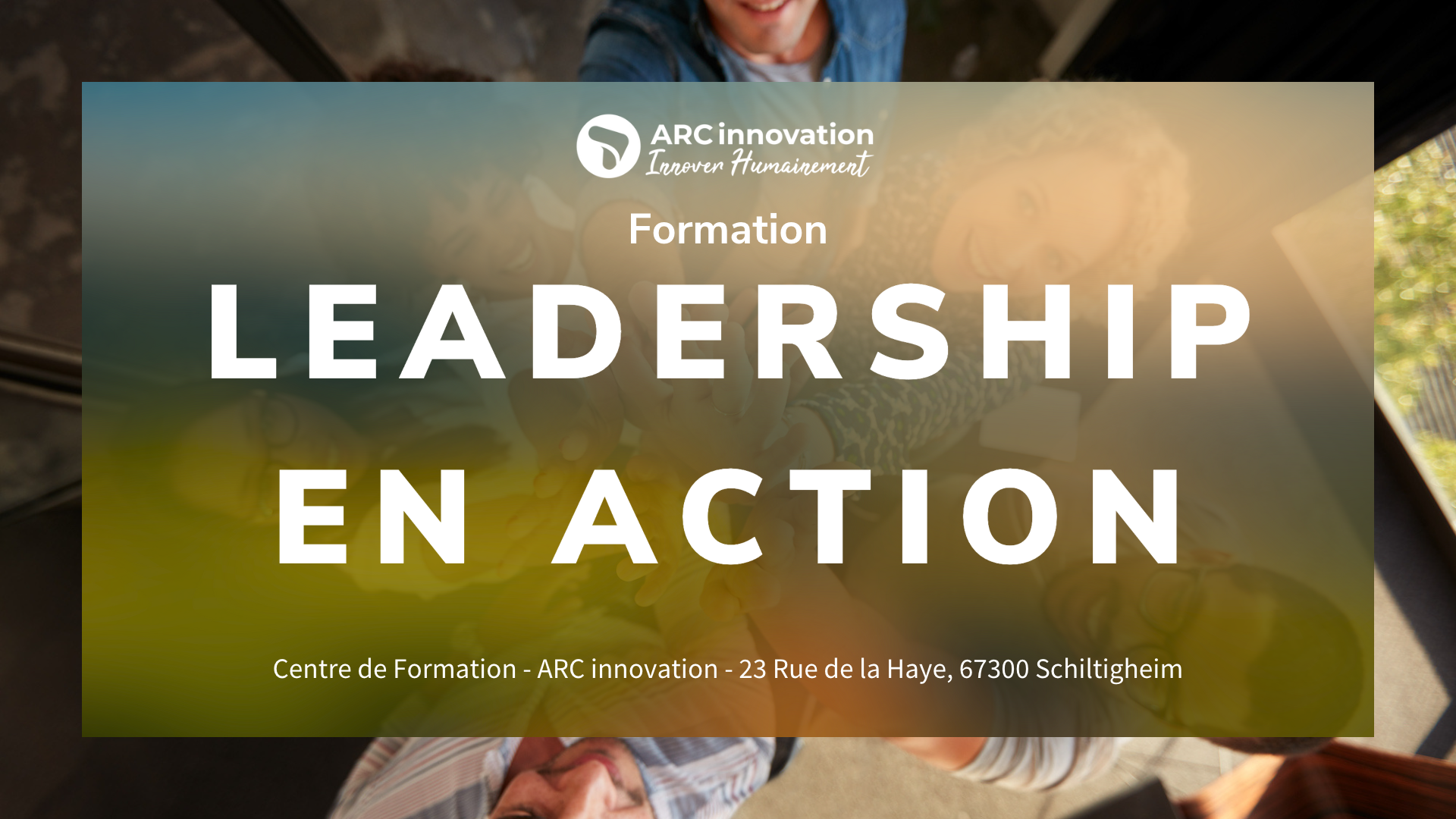 Formation Leadership en Action | ARC innovation - Centre de Formation ...