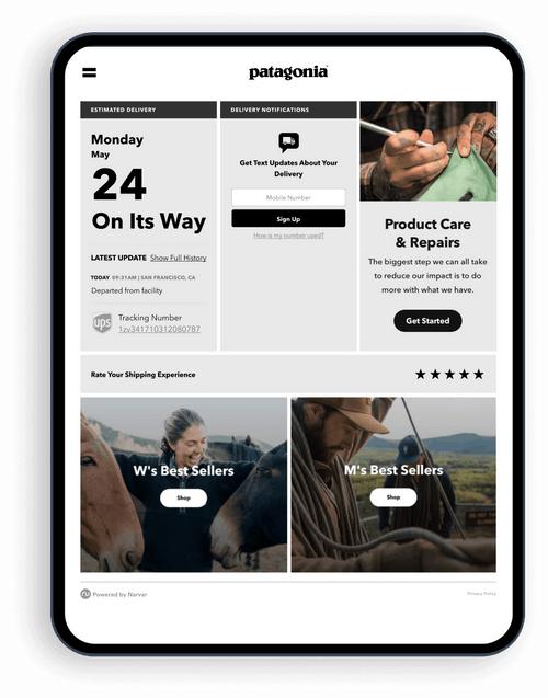 Narvar | ECをもっと便利にするサービス