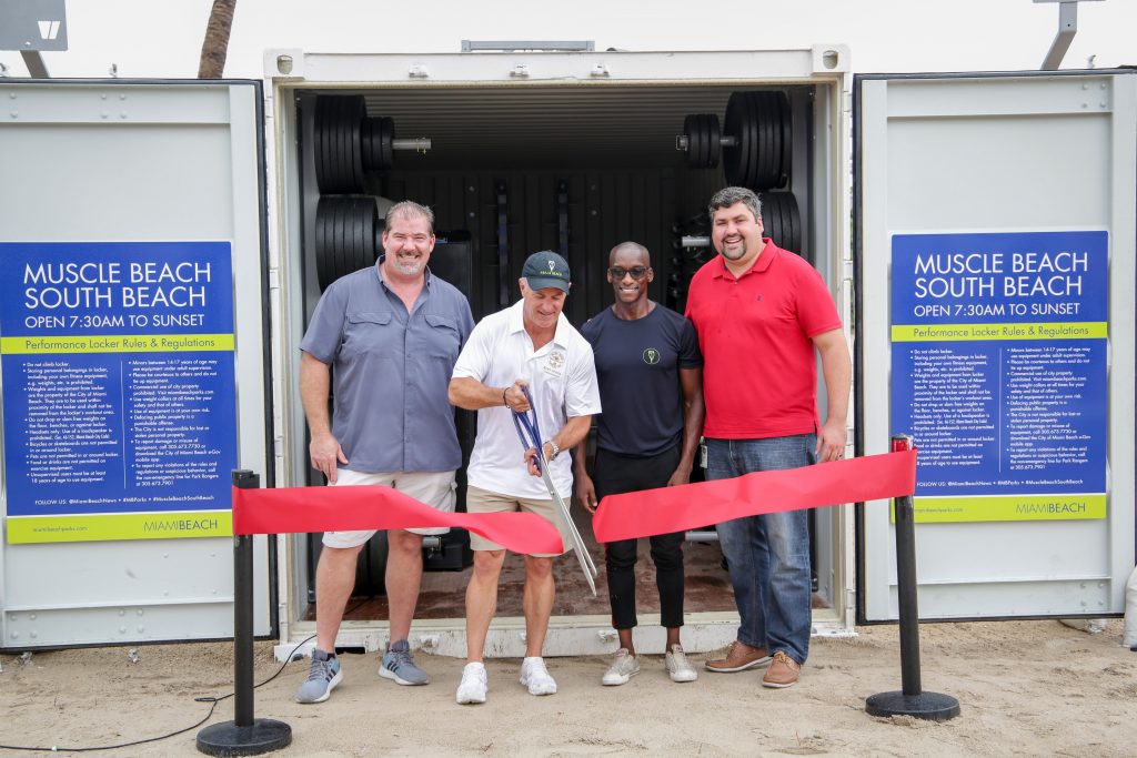 Muscle Beach Miami Unveils New Fitness Locker