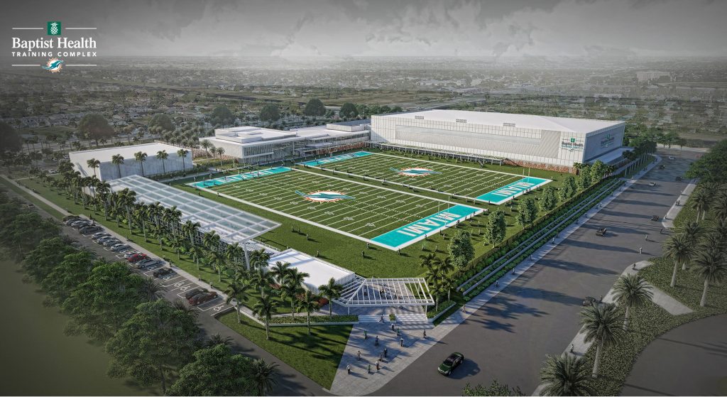 Miami Dolphins Break Ground on New Training Complex in Partnership with ...