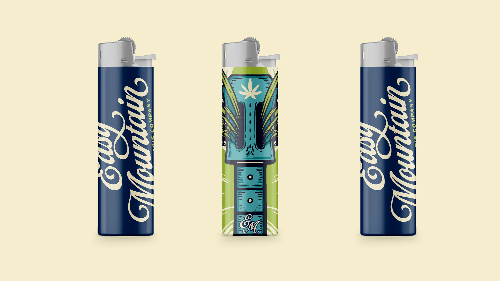 Dispensary Brand Design - Easy Mountain Cannabis Co.