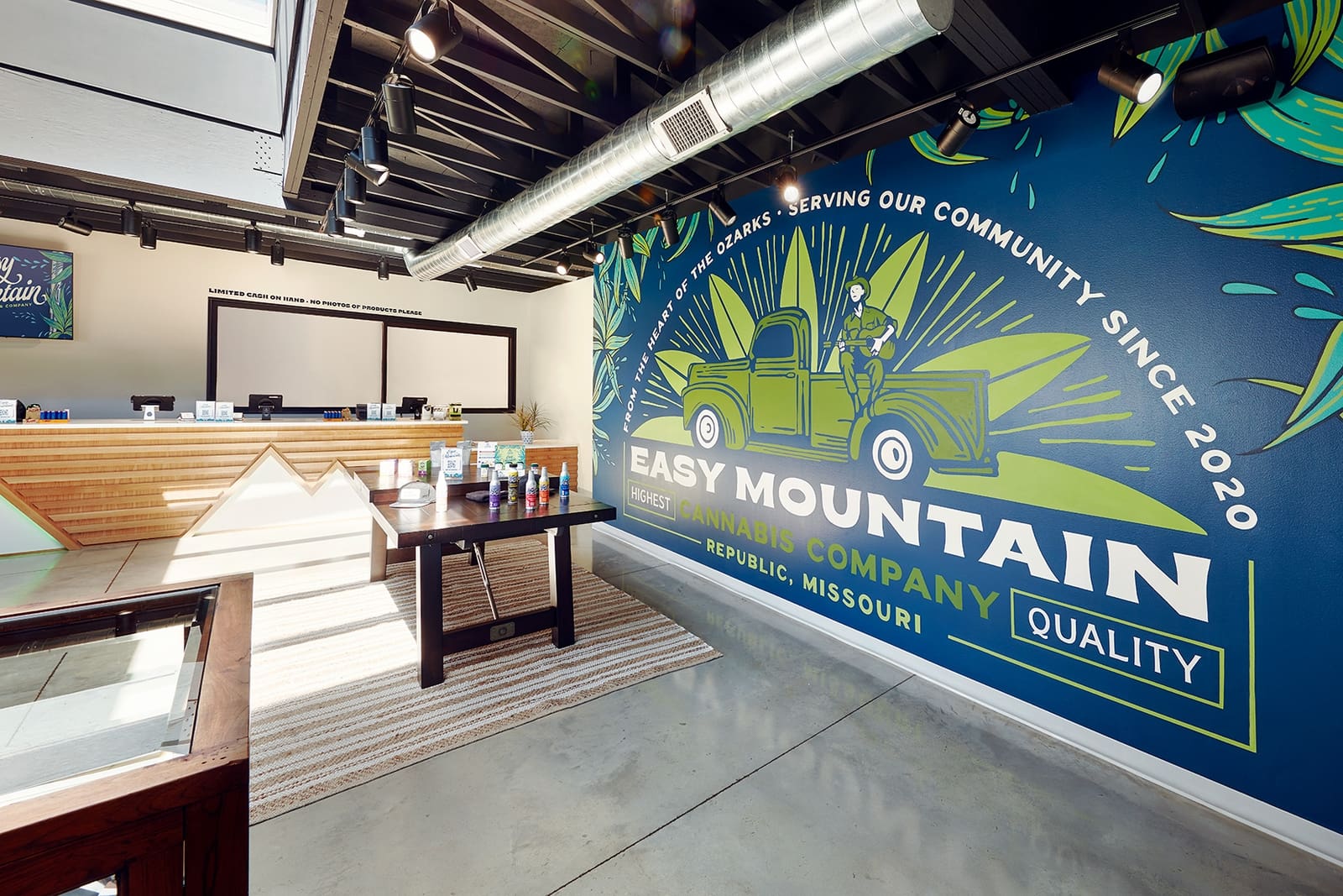 Dispensary Brand Design - Easy Mountain Cannabis Co.
