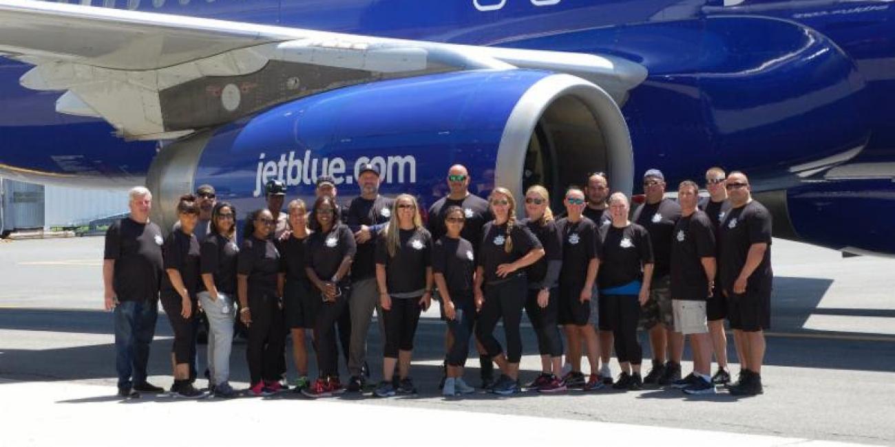 2018 JETBLUE PLANE PULL CHALLENGE CHAMPIONS