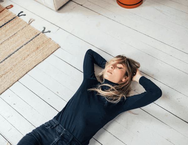 Why Does It Feel So Good To Lay Flat On Your Back On The Floor?