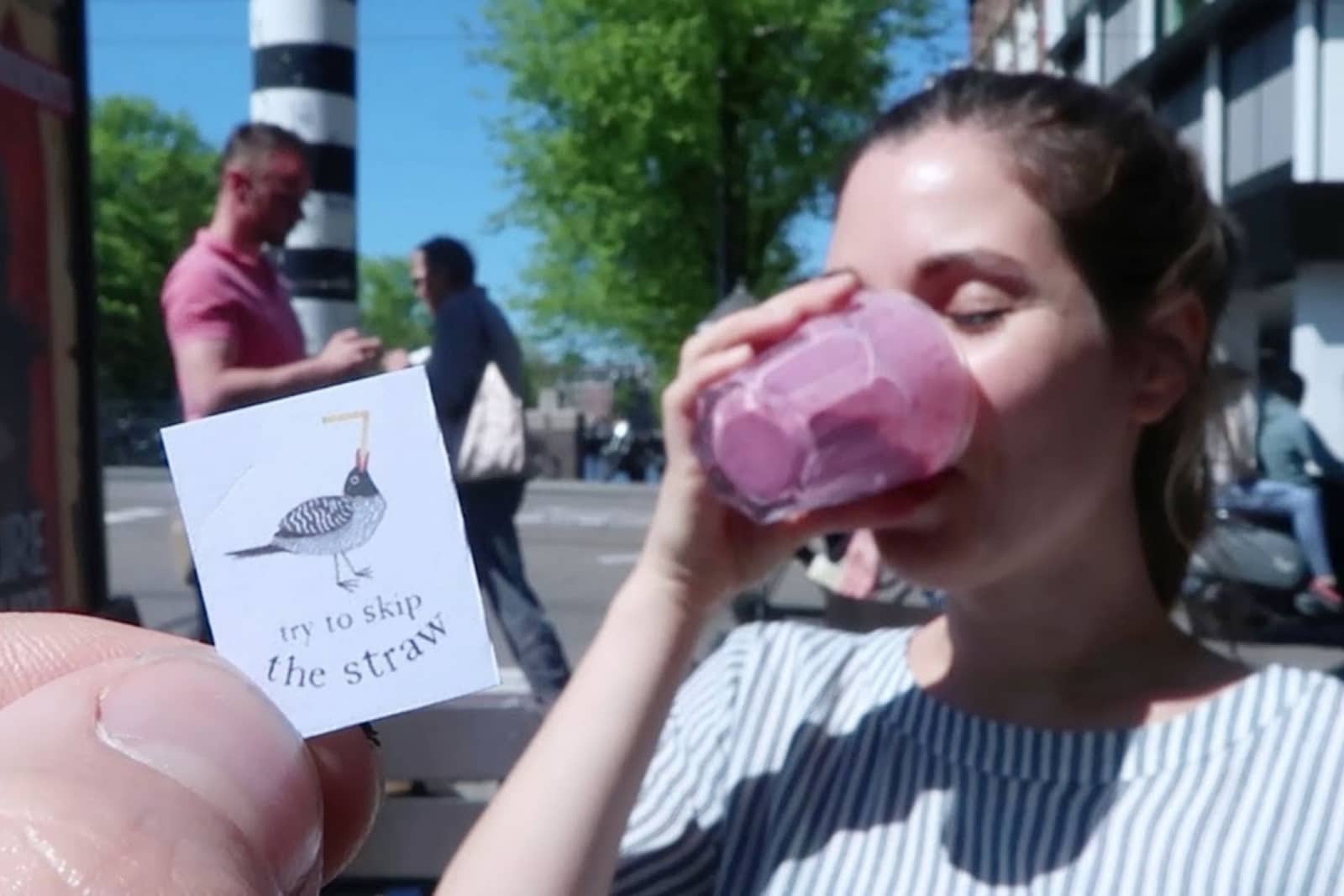 Skip the straw with DIY stickers