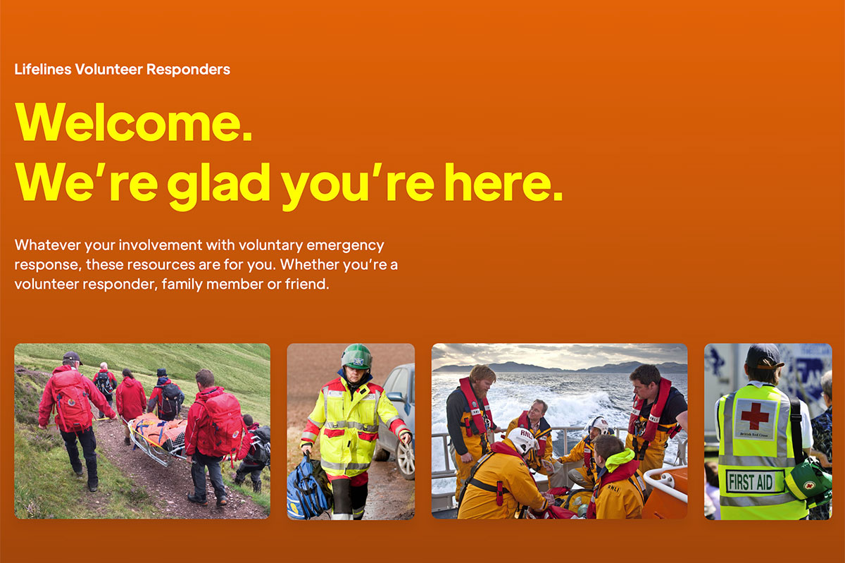 Welcome to Lifelines Volunteer Responders