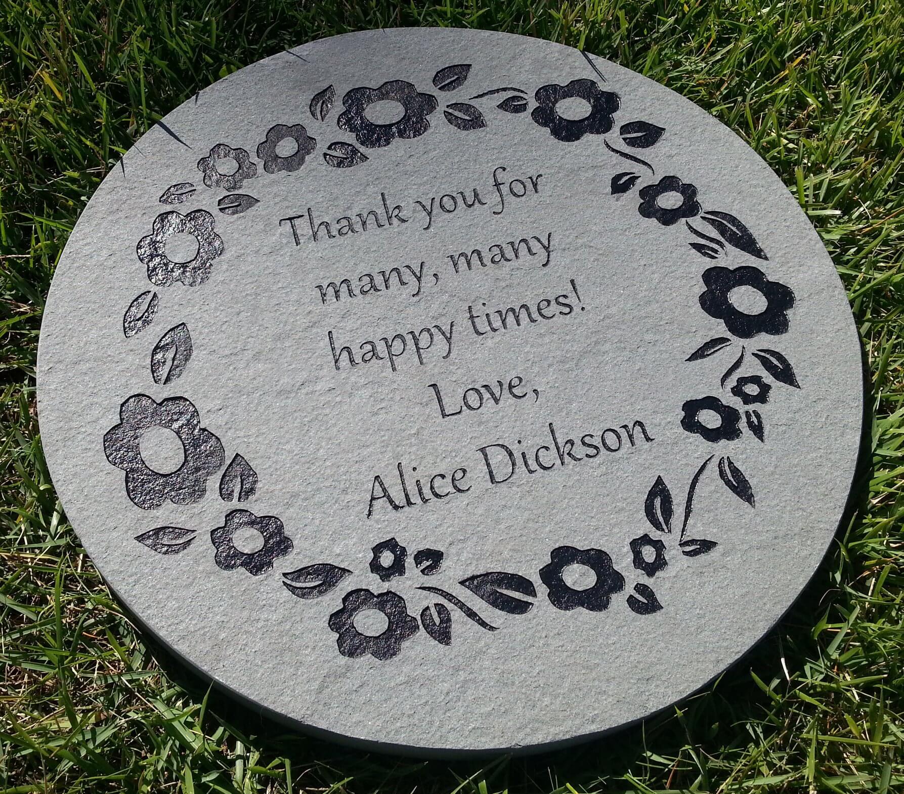Designer Engravings | Memorial Stones