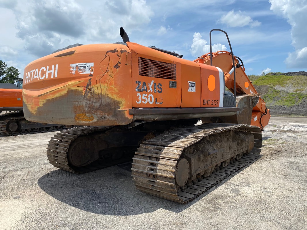 Worldwide Concrete Inventory: 2011 Hitachi ZX350 Excavator