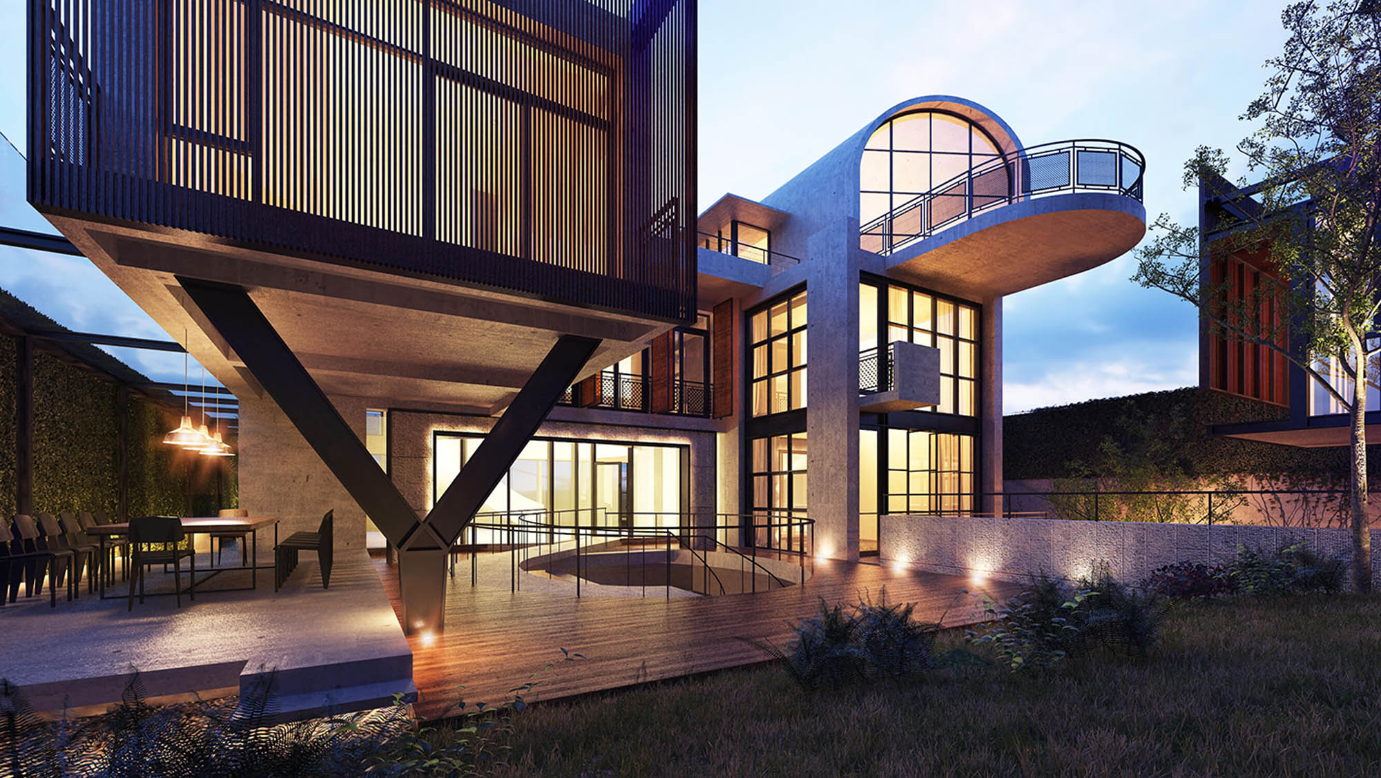 Loop House by re : edge, Architects based in Phnom Penh, Cambodia