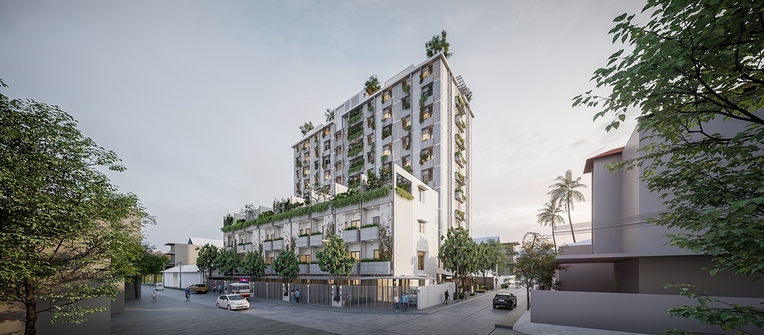 Riverside Landmark by re : edge, Architects based in Phnom Penh, Cambodia