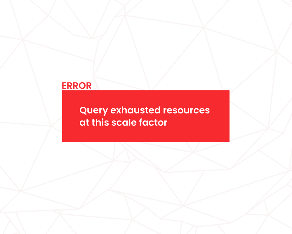 Athena Error: Query exhausted resources at this scale factor