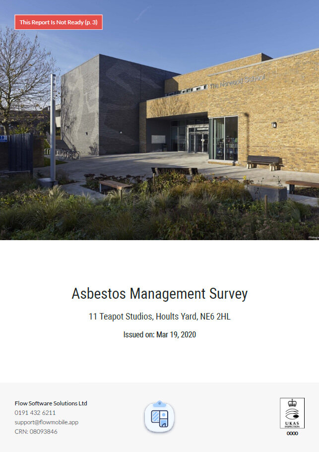 Asbestos Surveying Software - Flow Mobile Surveying