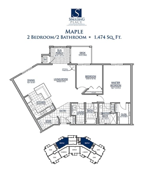 Spaulding Place Senior Living Floor Plans