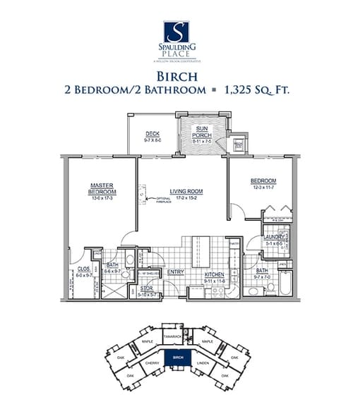 Spaulding Place Senior Living Floor Plans