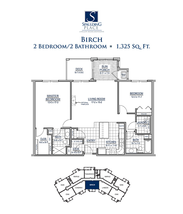 Spaulding Place Senior Living Floor Plans