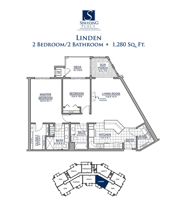Spaulding Place Senior Living Floor Plans