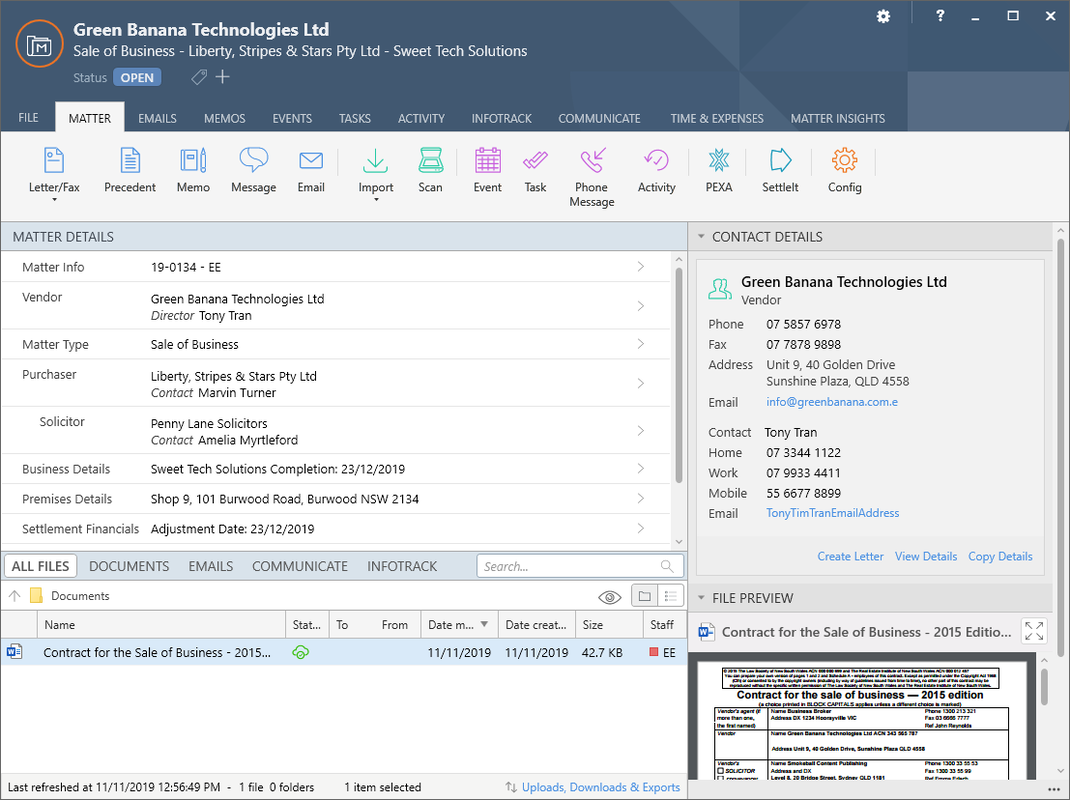 Best Conveyancing Business Law Software - Smokeball