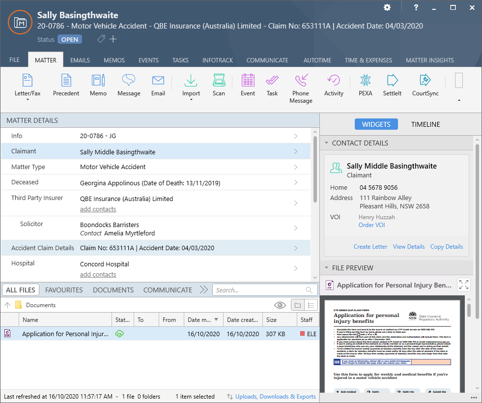 Best Personal Injury Law Software - Smokeball