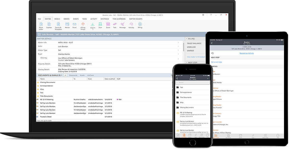Matter Management - Smokeball