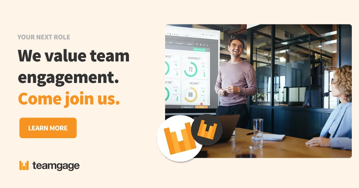 We value team engagement