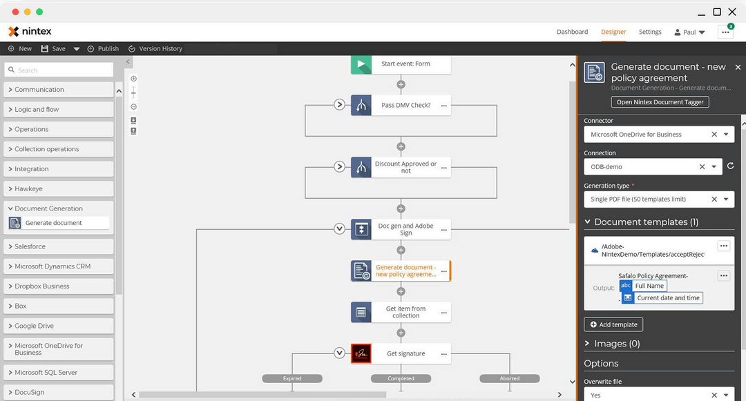 Nintex DocGen - Dynamic document generation | Nazaret s.r.o.