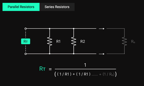 Parallel and Series Resistor Calculator