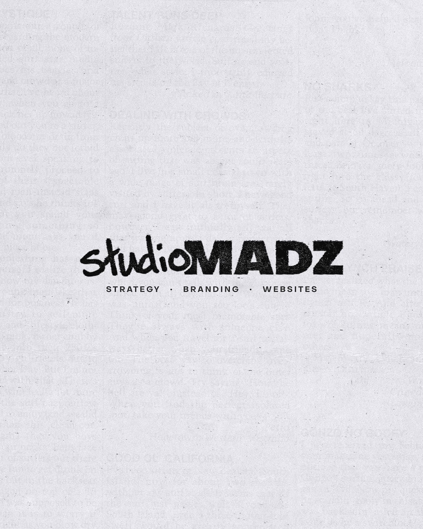 Studio Madz | Branding & Web design for entrepreneurs ready to reach the next level