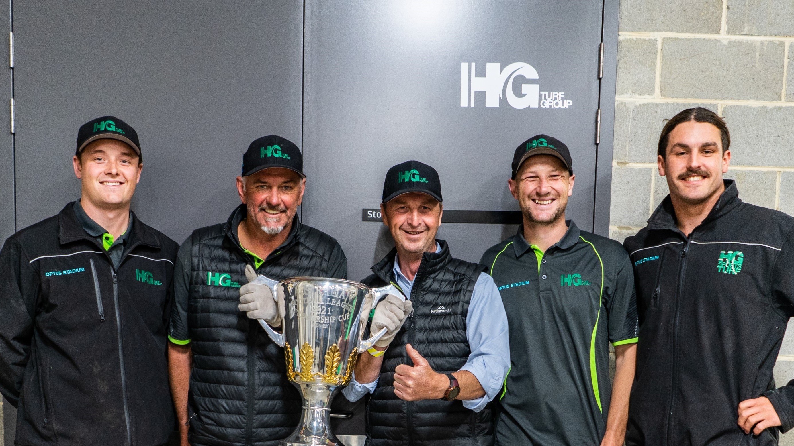 Tony "Hemmo" Hemming at the helm of Optus Stadium | HG Turf